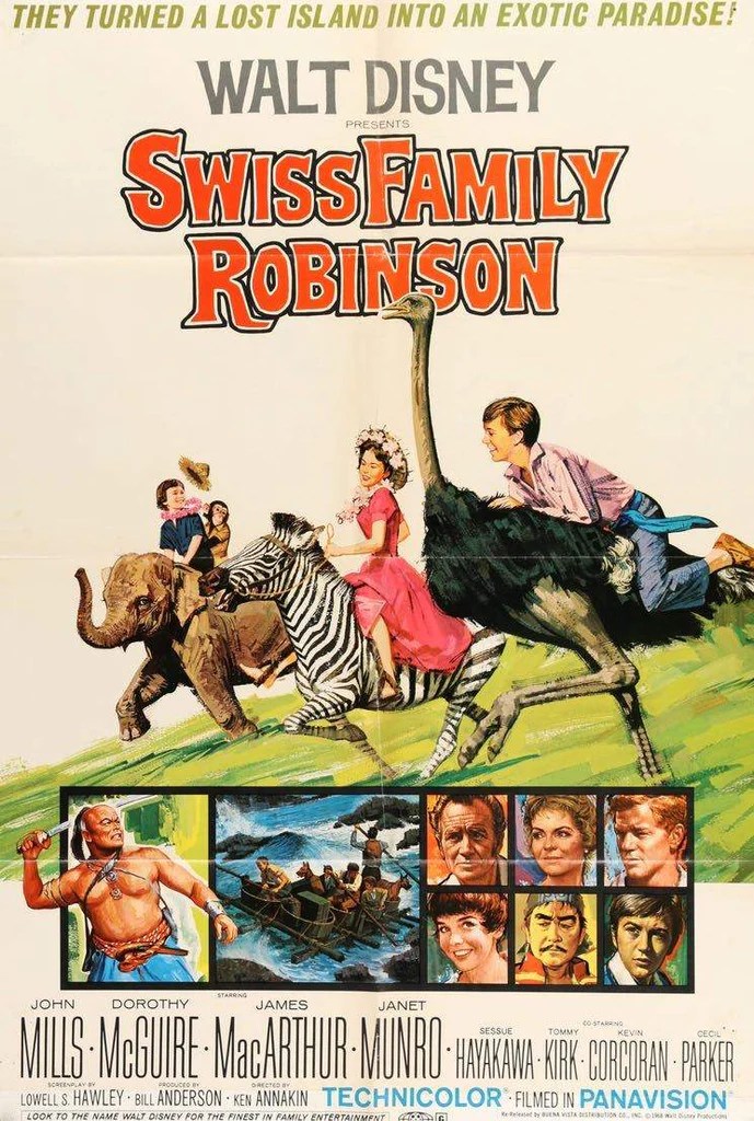 Swiss Family Robinson (1960) – Doc and Bob's Disney Adventure